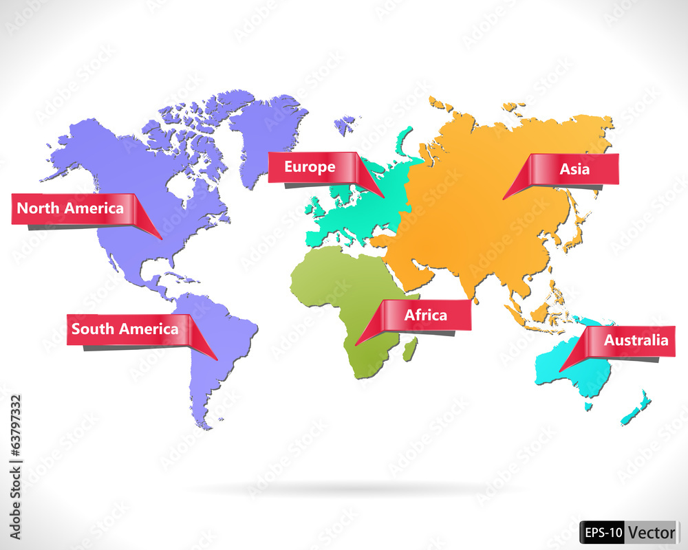 Regions Of The World Map