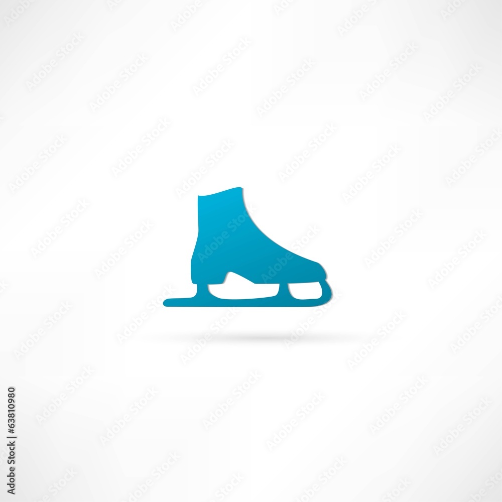 Skating Icon Stock Vector | Adobe Stock