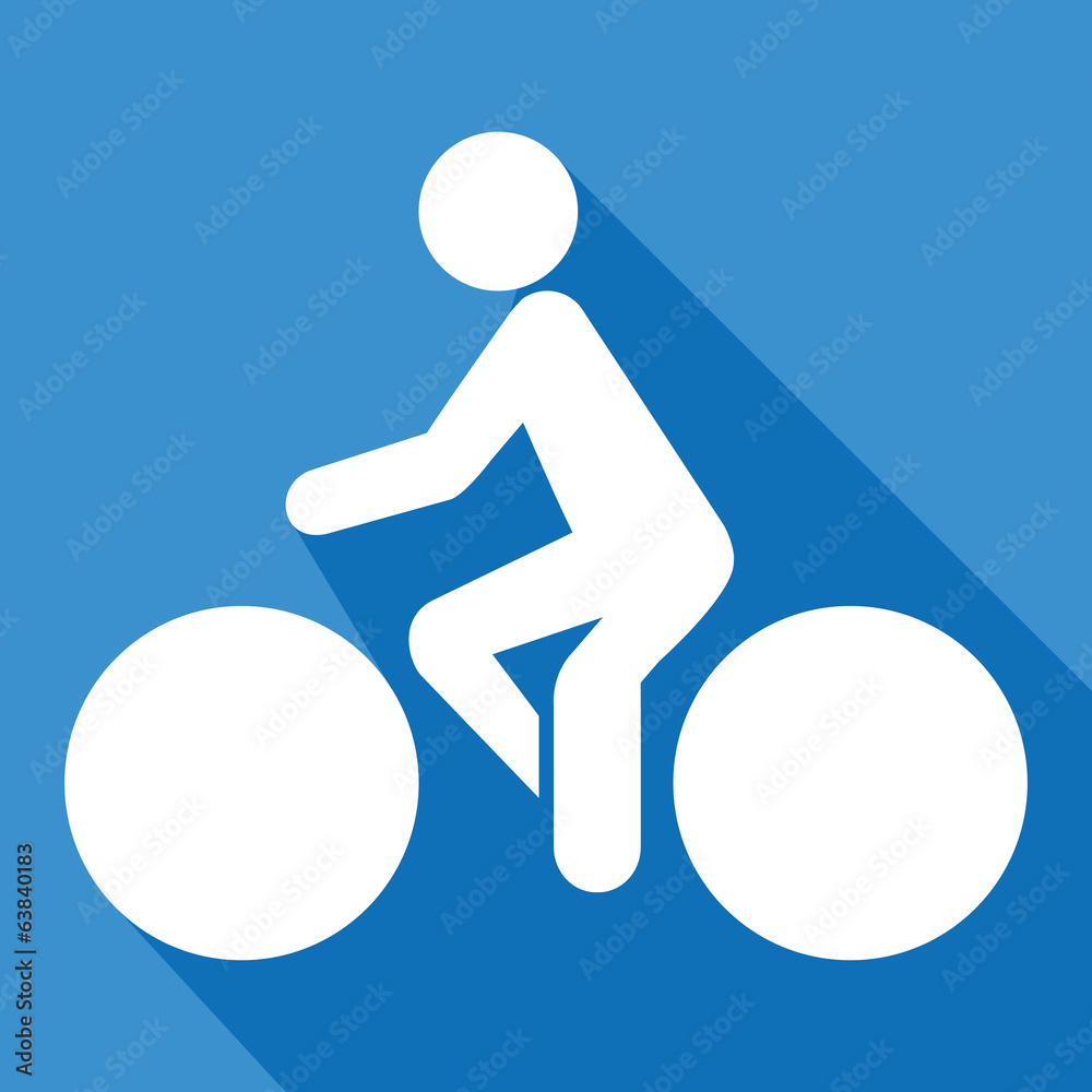 Vecteur Stock Logo piste cyclable. | Adobe Stock