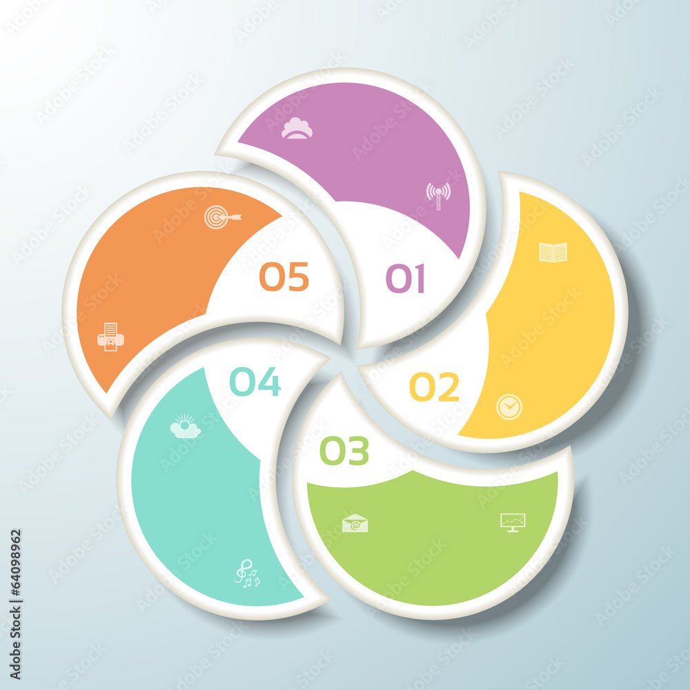 Vector Progress Background / Product Choice or Version. eps 10 Stock ...