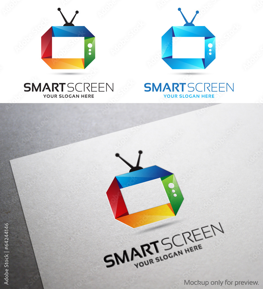 Smart Screen Stock Vector | Adobe Stock