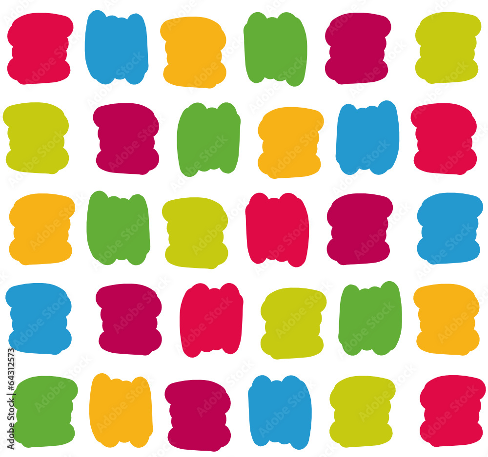 tâches de couleurs Stock Vector | Adobe Stock