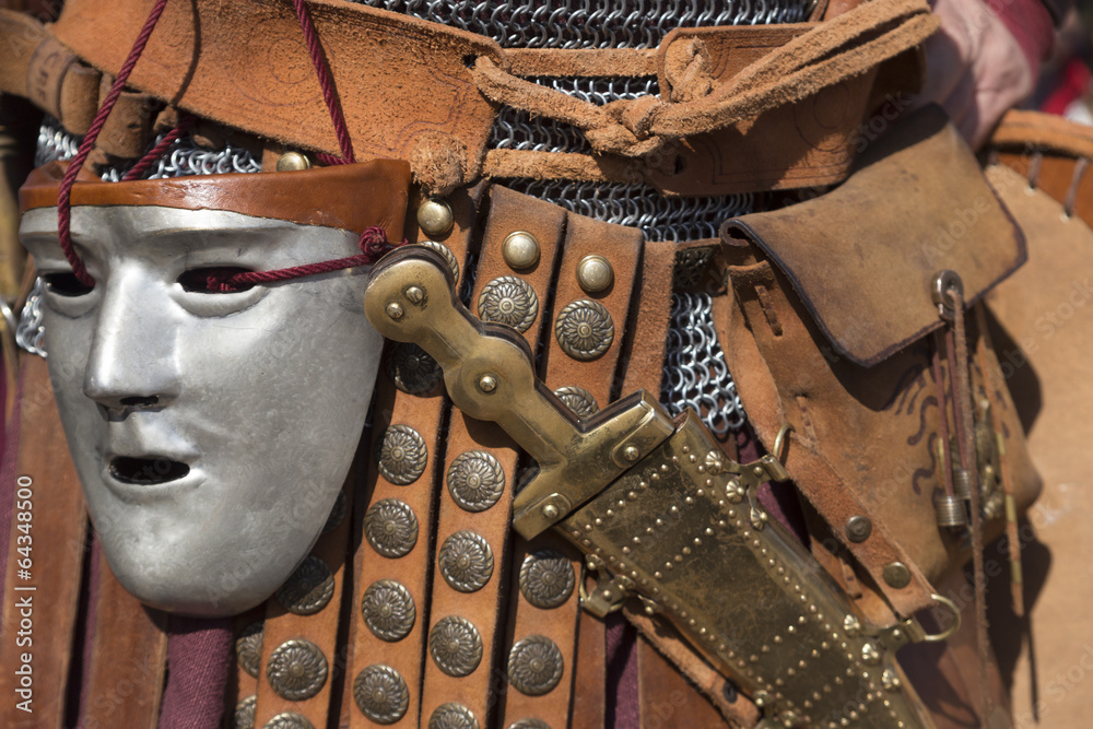 Details of a Centurion of the ancient Rome Stock Photo | Adobe Stock