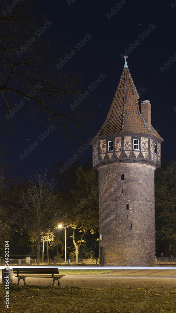 Medieval watchtower (old castle) Stock Photo | Adobe Stock