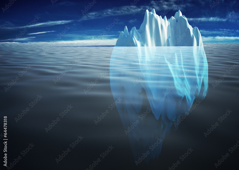 iceberg Stock Illustration | Adobe Stock