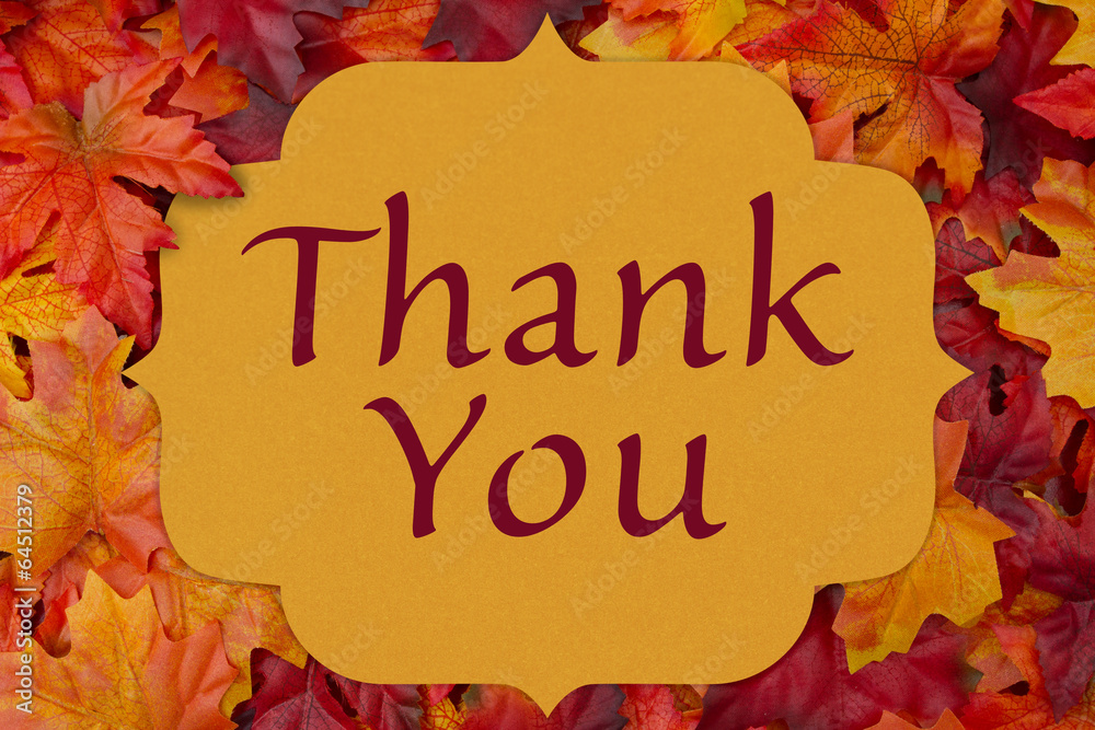 Thank You Note Stock Photo | Adobe Stock