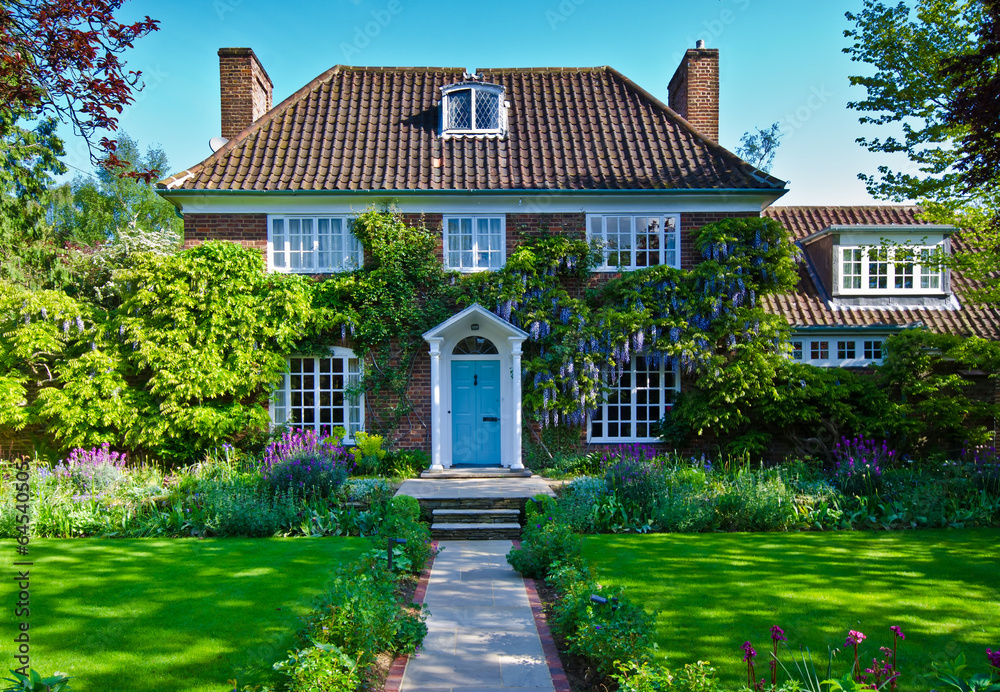 English house Stock Photo | Adobe Stock