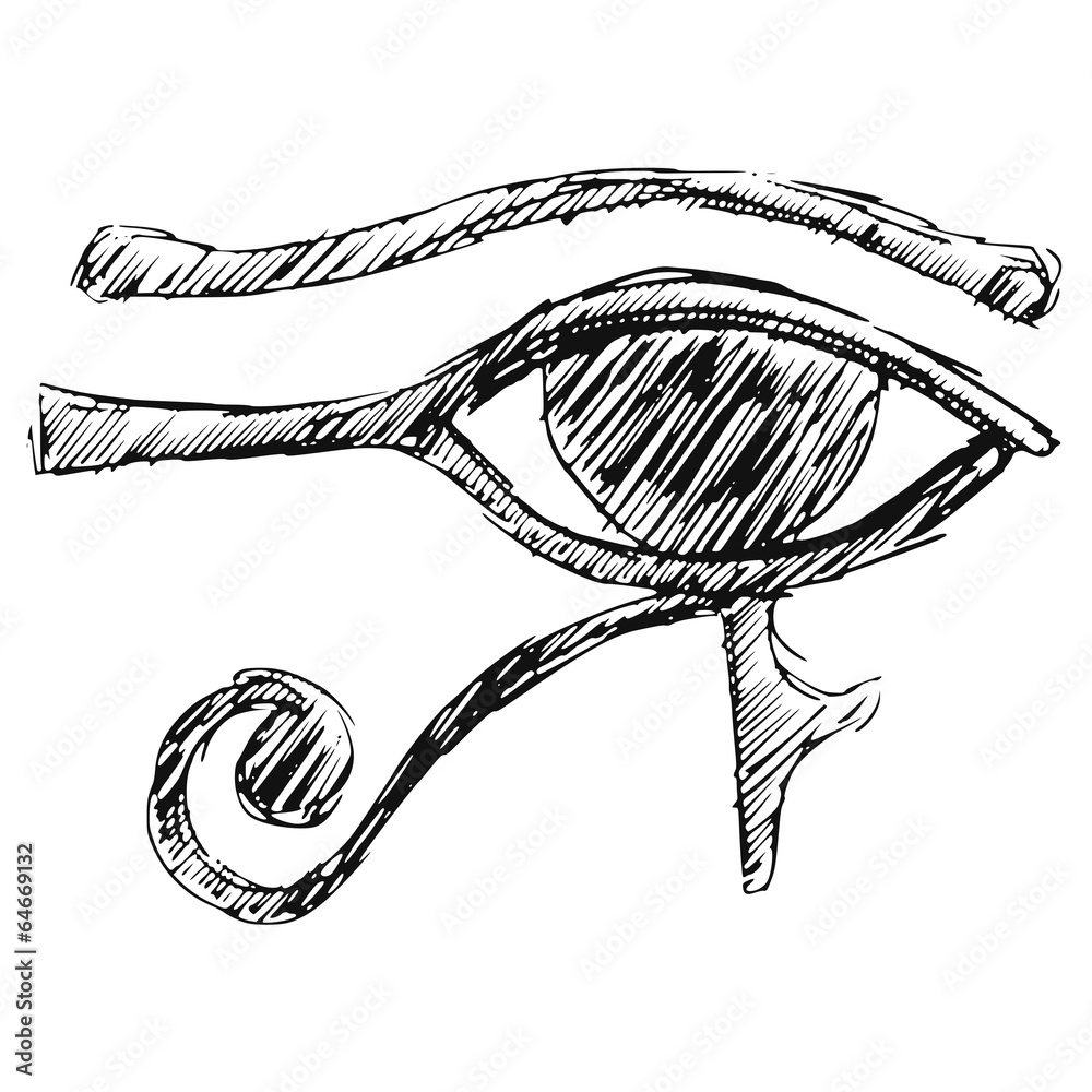 Eye of Ra Stock Vector | Adobe Stock