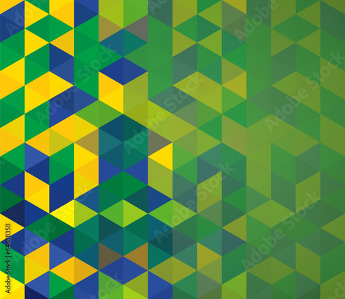 Abstract geometric Brazil flag wall mural wallpaper | Muraledesign.com Abstract geometric Brazil flag wall mural wallpaper | Muraledesign.com