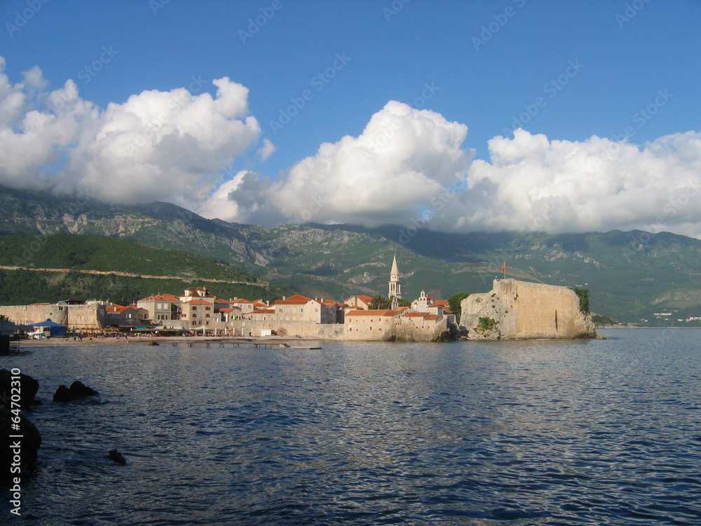 Budva's old town Stock Photo | Adobe Stock