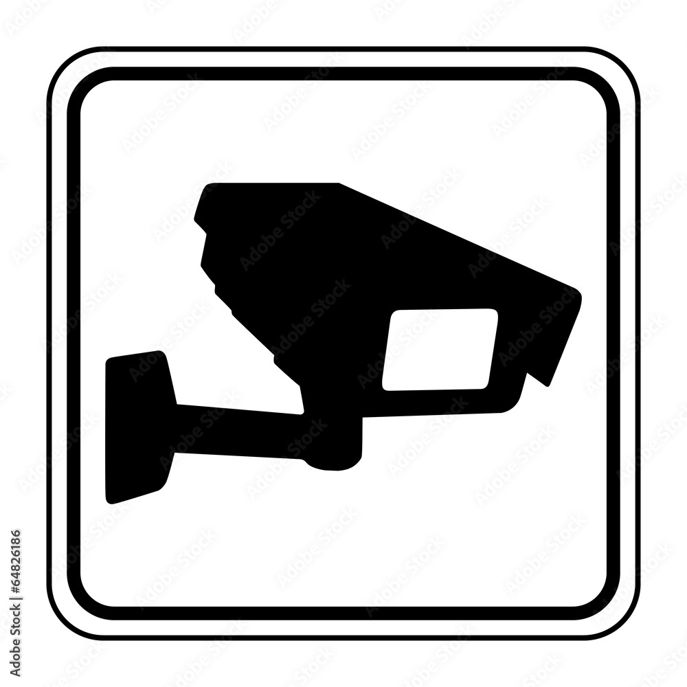 Logo videosurveillance. Stock Vector | Adobe Stock