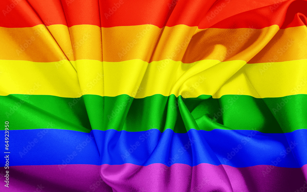 Regenbogenfahne Stock Photo | Adobe Stock