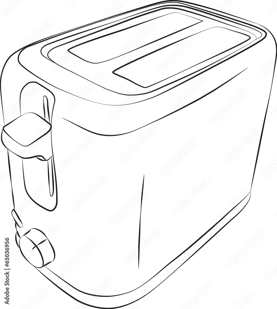 Toaster Drawing