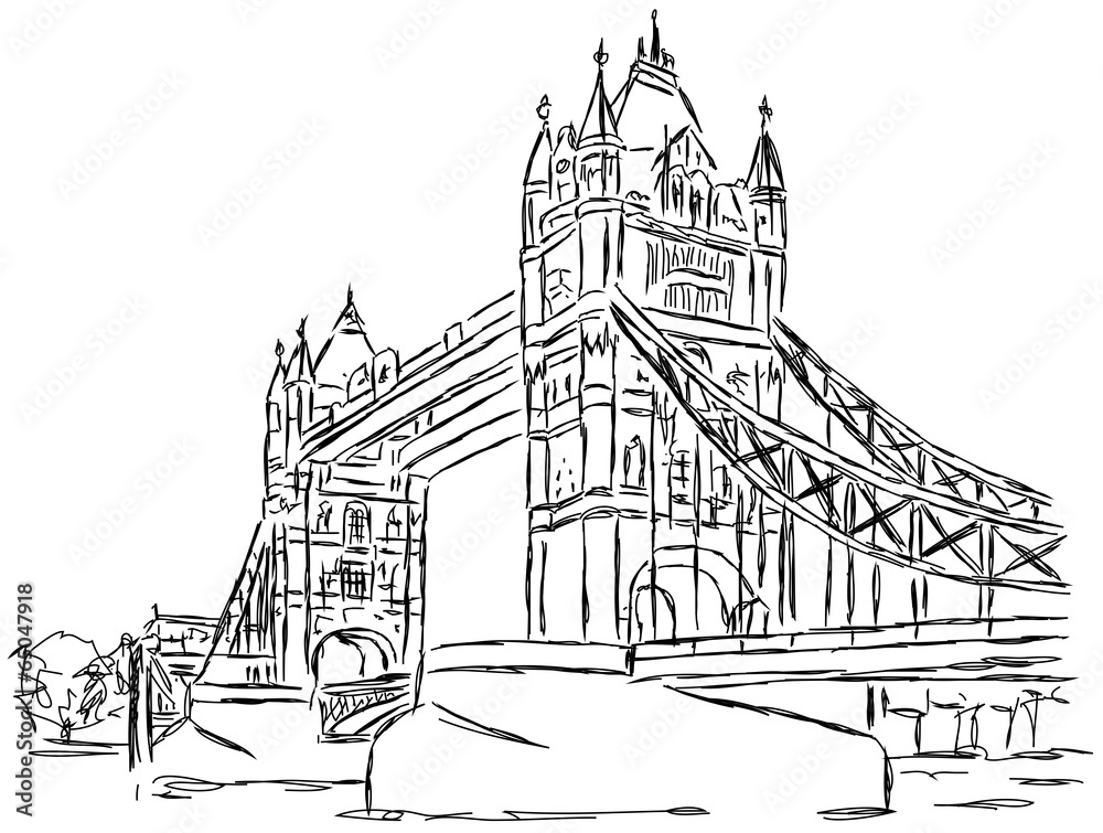 London Bridges Coloring Pages