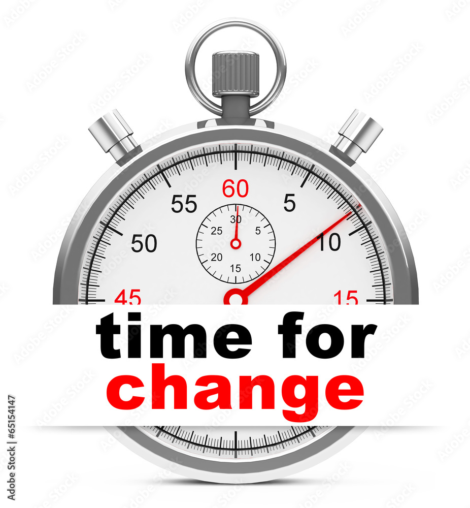 time for change Stock-Illustration | Adobe Stock