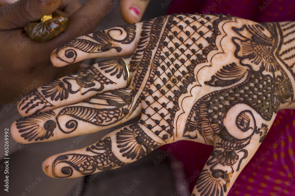 Rajasthani Mehndi Designs For Hands Arabic