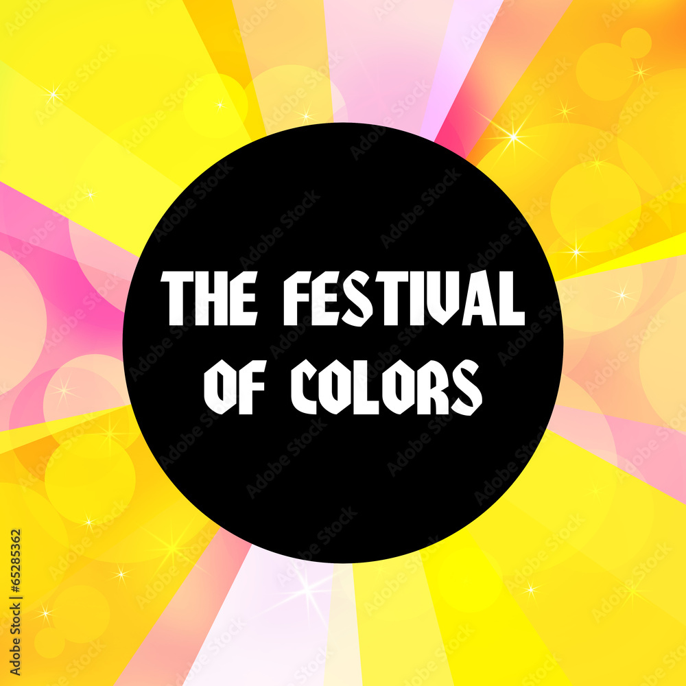 Color Festival Stock Illustration | Adobe Stock