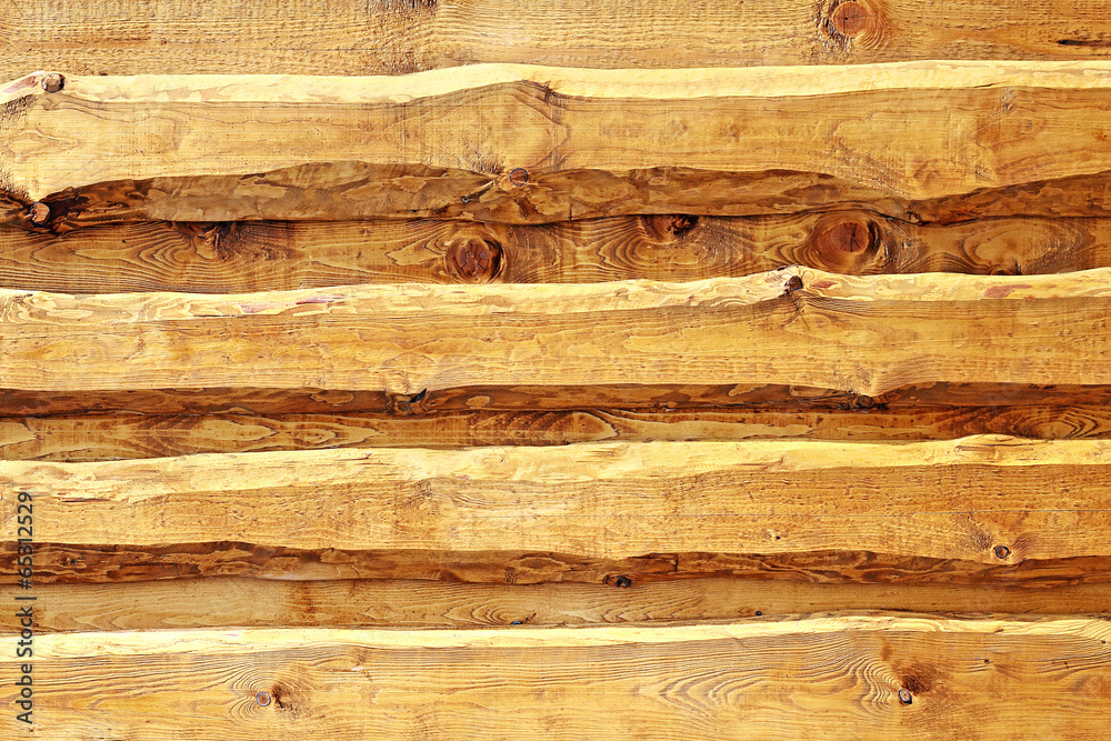 "Live edge" board siding - spruce wood in oak rustical paint.. Stock ...