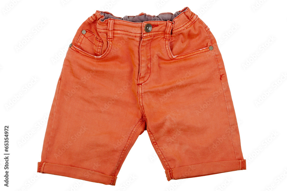 Orange Shorts Stock Photo Adobe Stock