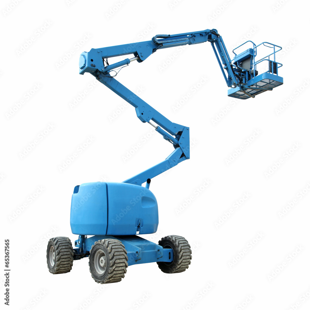 nacelle élévatrice autoportée Stock Photo | Adobe Stock