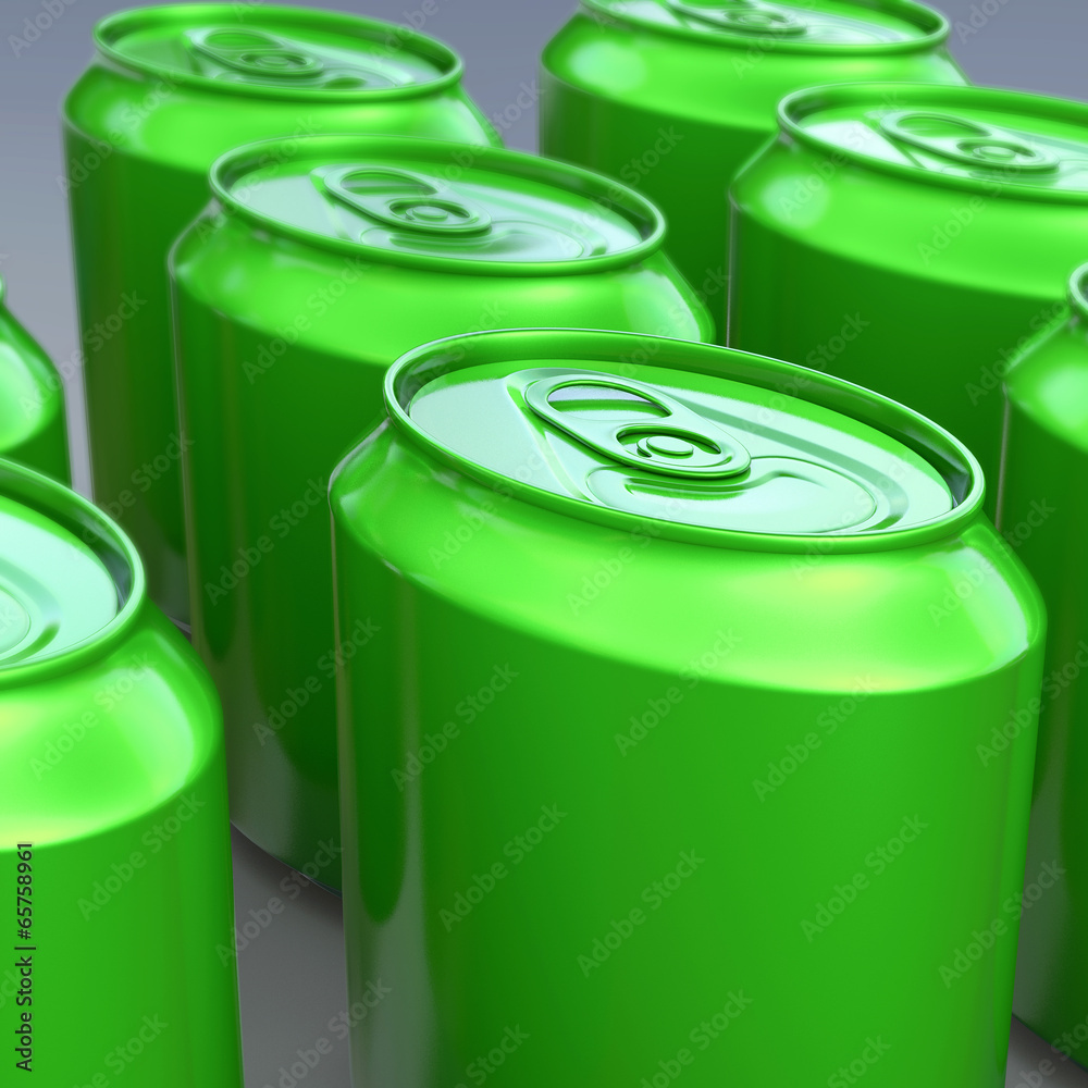 Aluminiumdose - 3d Render Stock-Illustration | Adobe Stock