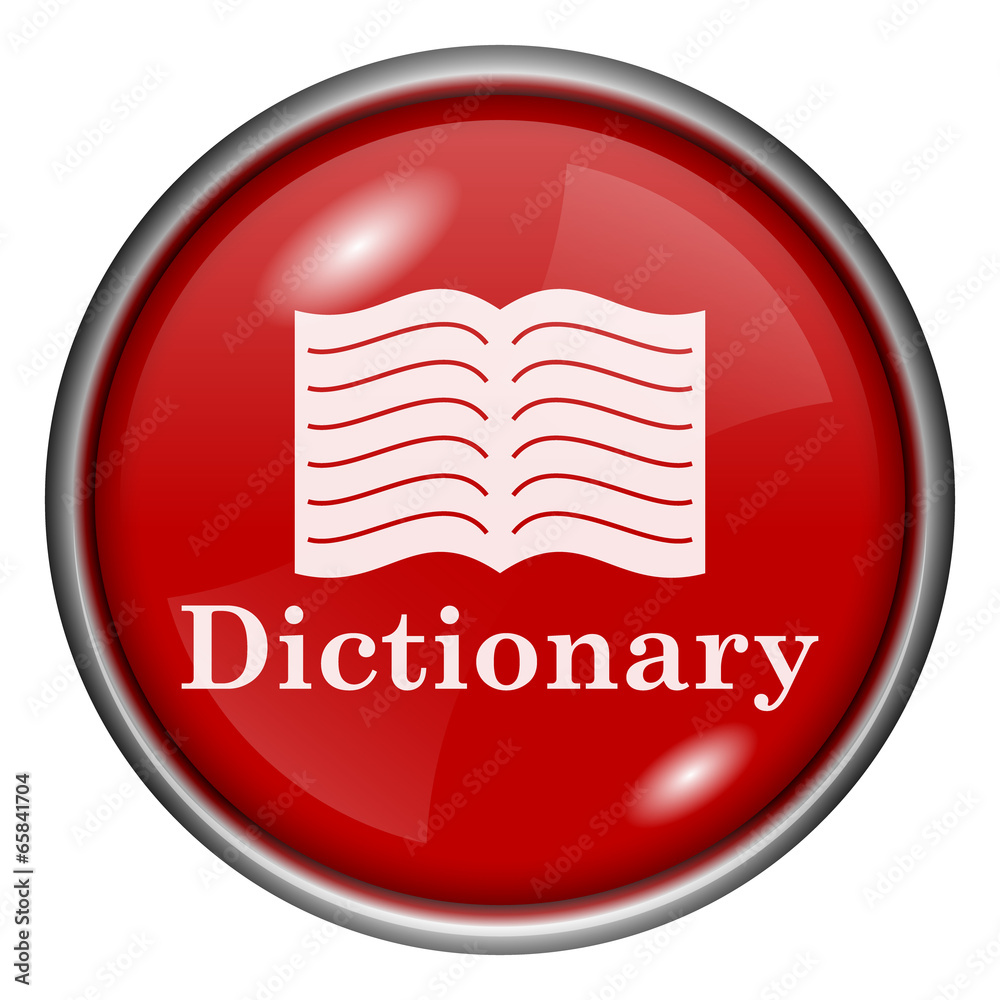 Dictionary icon Stock Illustration | Adobe Stock