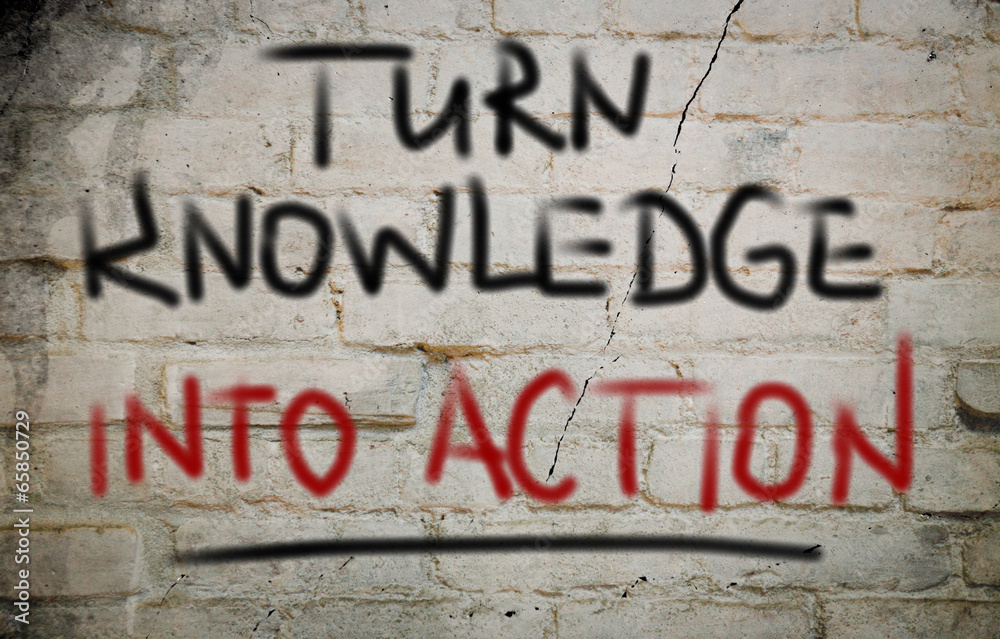 Turn Knowledge Into Action Concept Stock-Foto | Adobe Stock Turn Knowledge Into Action Concept Stock-Foto | Adobe Stock