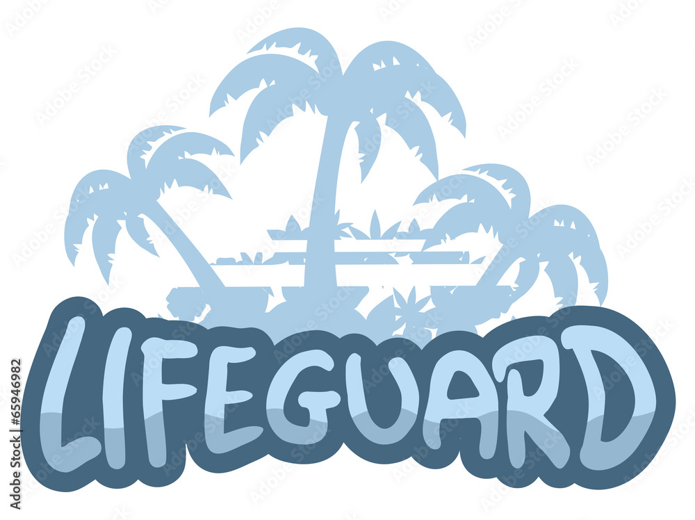 Lifeguard symbol Stock Vector | Adobe Stock