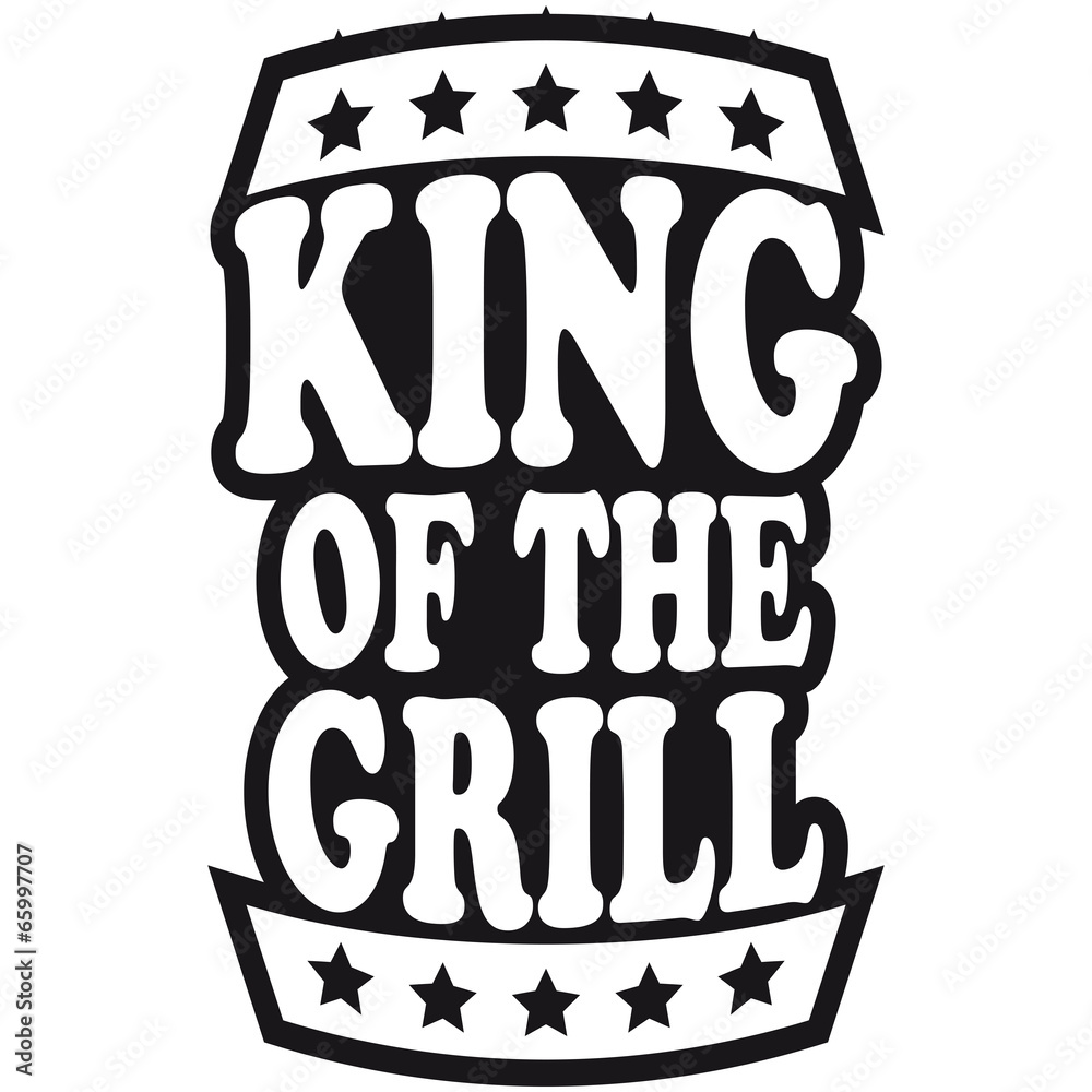 King Of The Grill Clipart