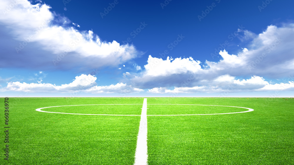 soccer field Stock Photo | Adobe Stock