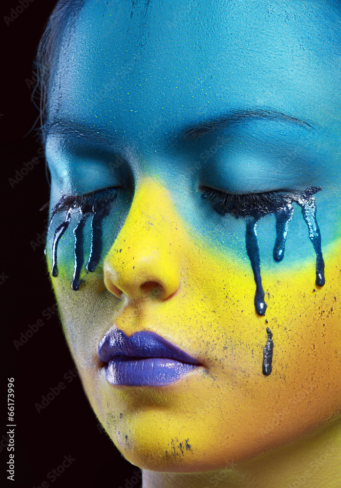 color face art Photos | Adobe Stock