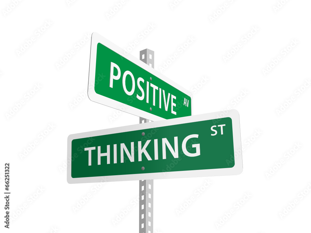 Think Positive Sign