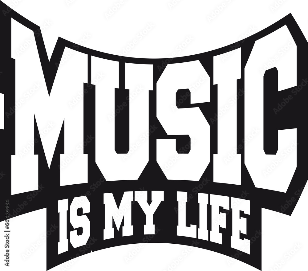 Music Is My Life Logo