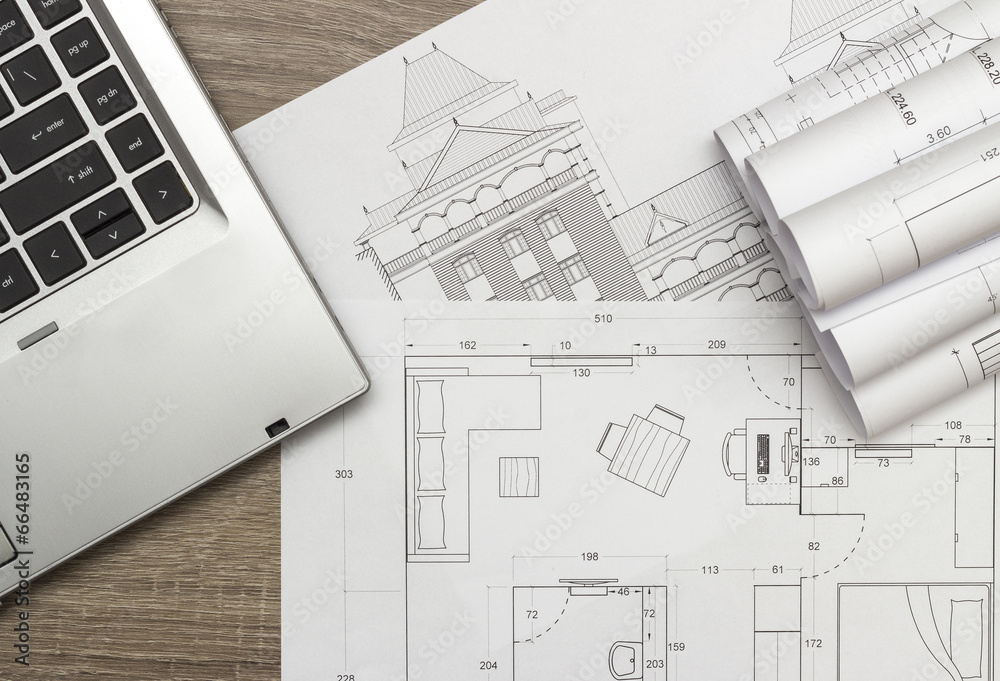 Blueprints Stock Photo | Adobe Stock