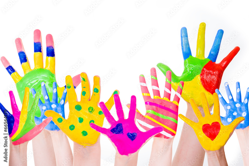 happy hands Stock Photo | Adobe Stock