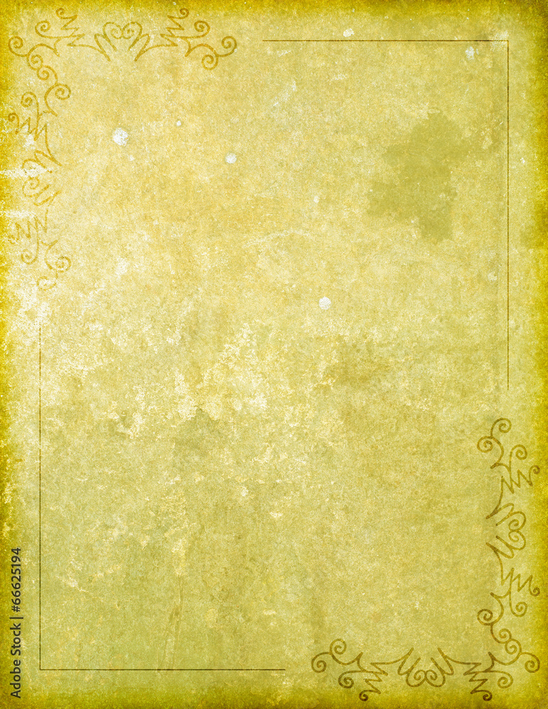 Paper Background with Corner Design Border Stock Illustration | Adobe Stock