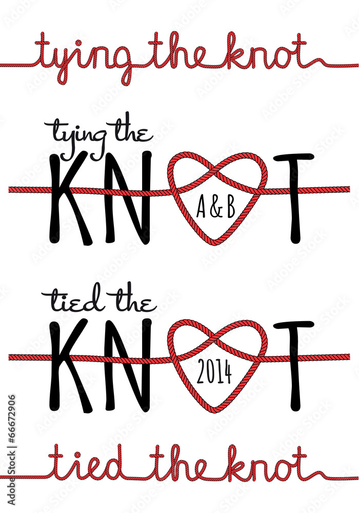 Tying The Knot Vector