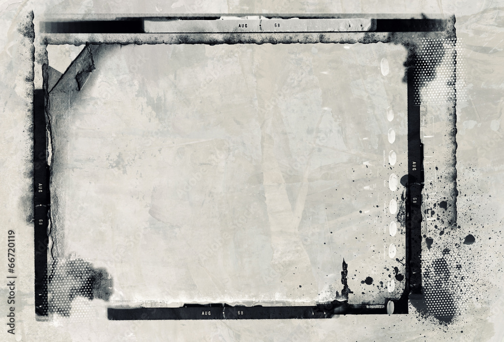 Grunge retro style frame for your projects Stock Illustration | Adobe Stock