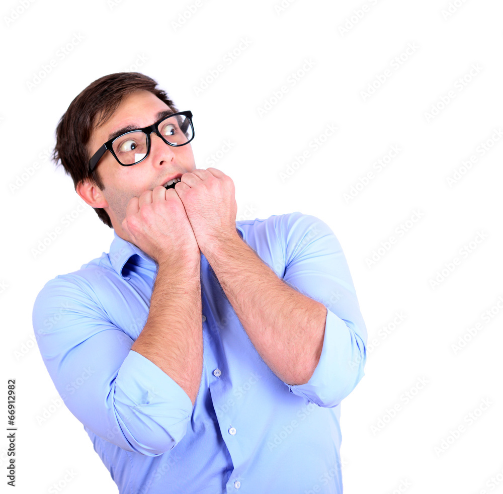 Biting Nails Scared