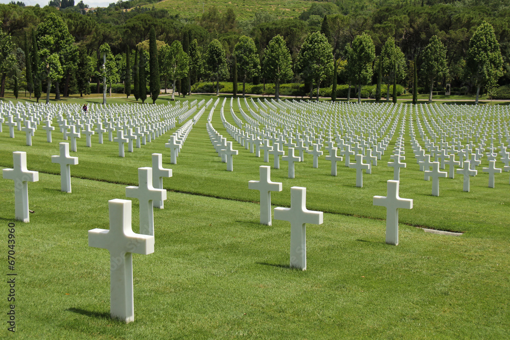 War Cemetery Stock Photo | Adobe Stock