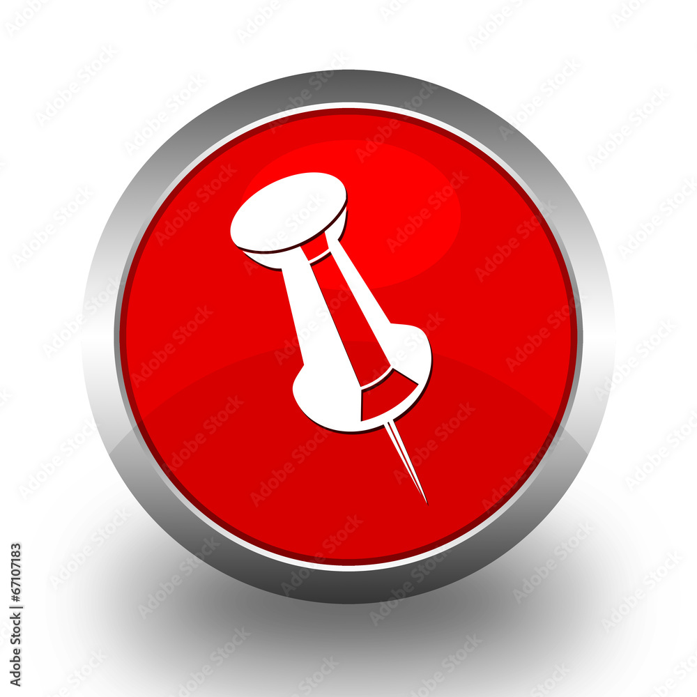 BOUTONS ICONES COLLECTION ROUGE Stock Illustration | Adobe Stock