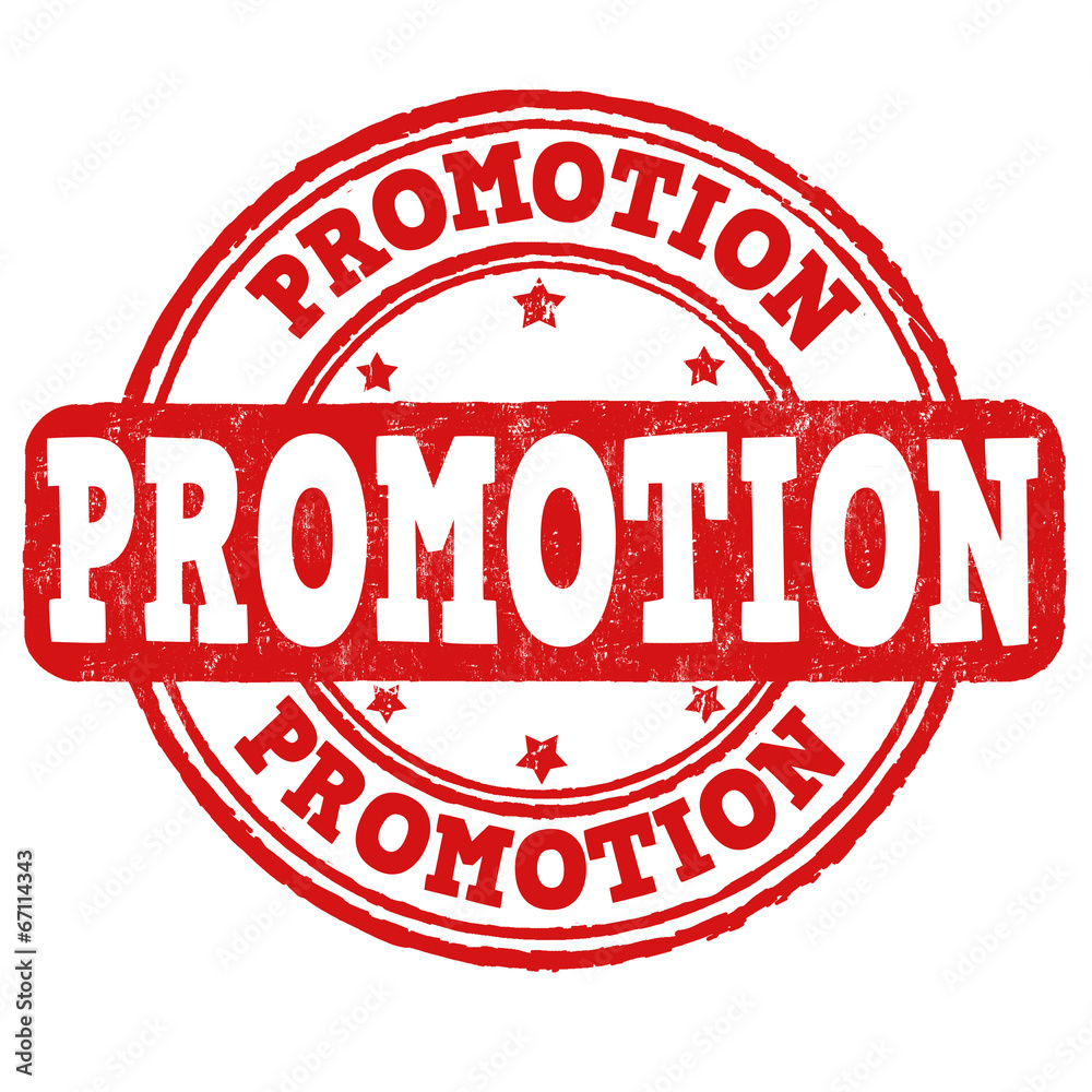 Promotion stamp Stock Vector | Adobe Stock
