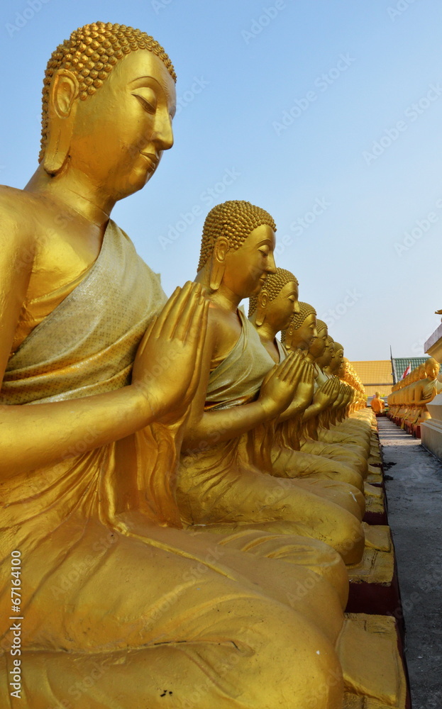Buddha Day of the full moon of the third lunar month monument Stock ...