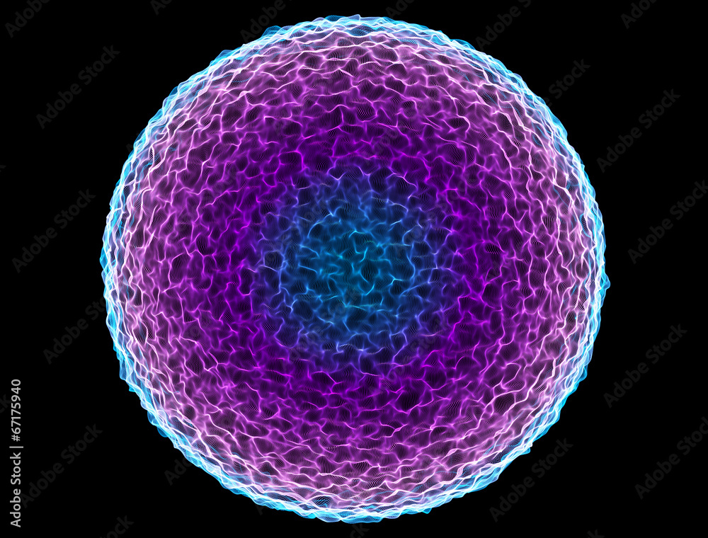 Cellula nucleo corpo umano Stock Illustration | Adobe Stock