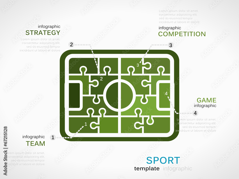 Soccer Infographic Template