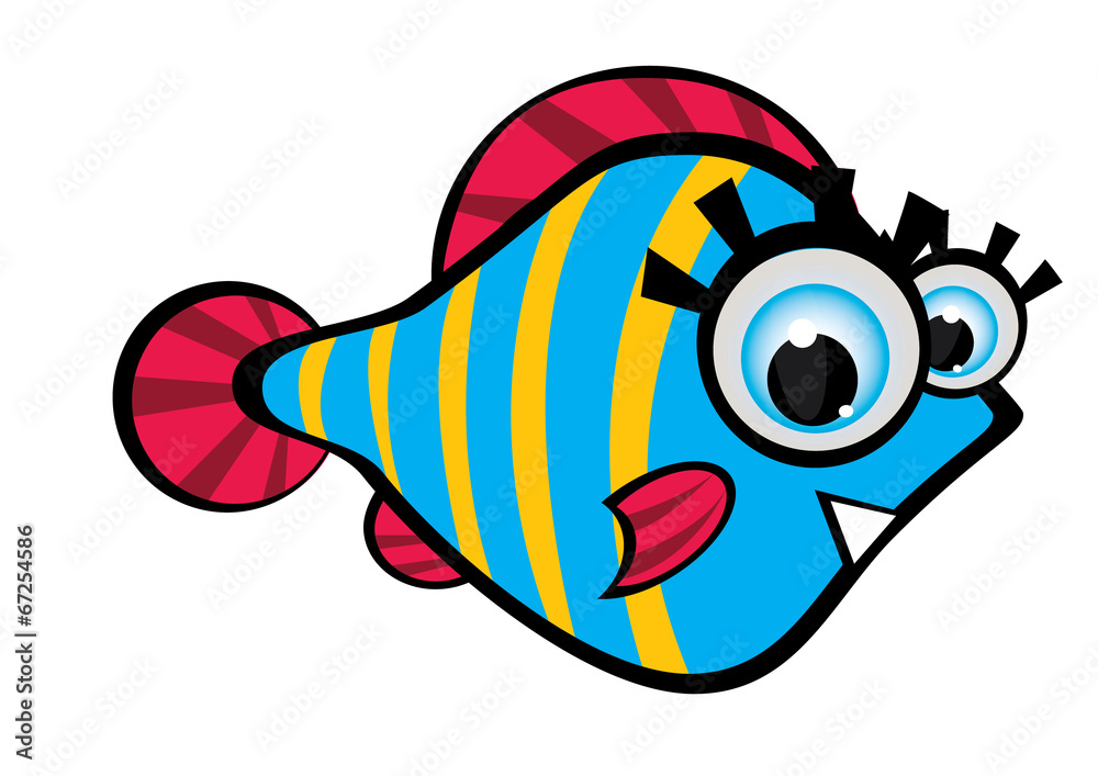 bajkowa ryba Stock Vector | Adobe Stock