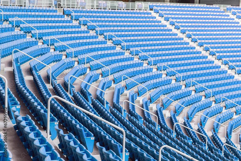Stadium seats Stock Photo | Adobe Stock