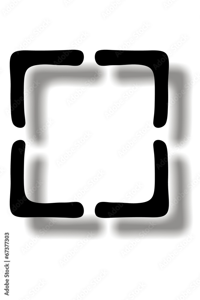 Quadrat - quadratische Form Stock-Illustration | Adobe Stock