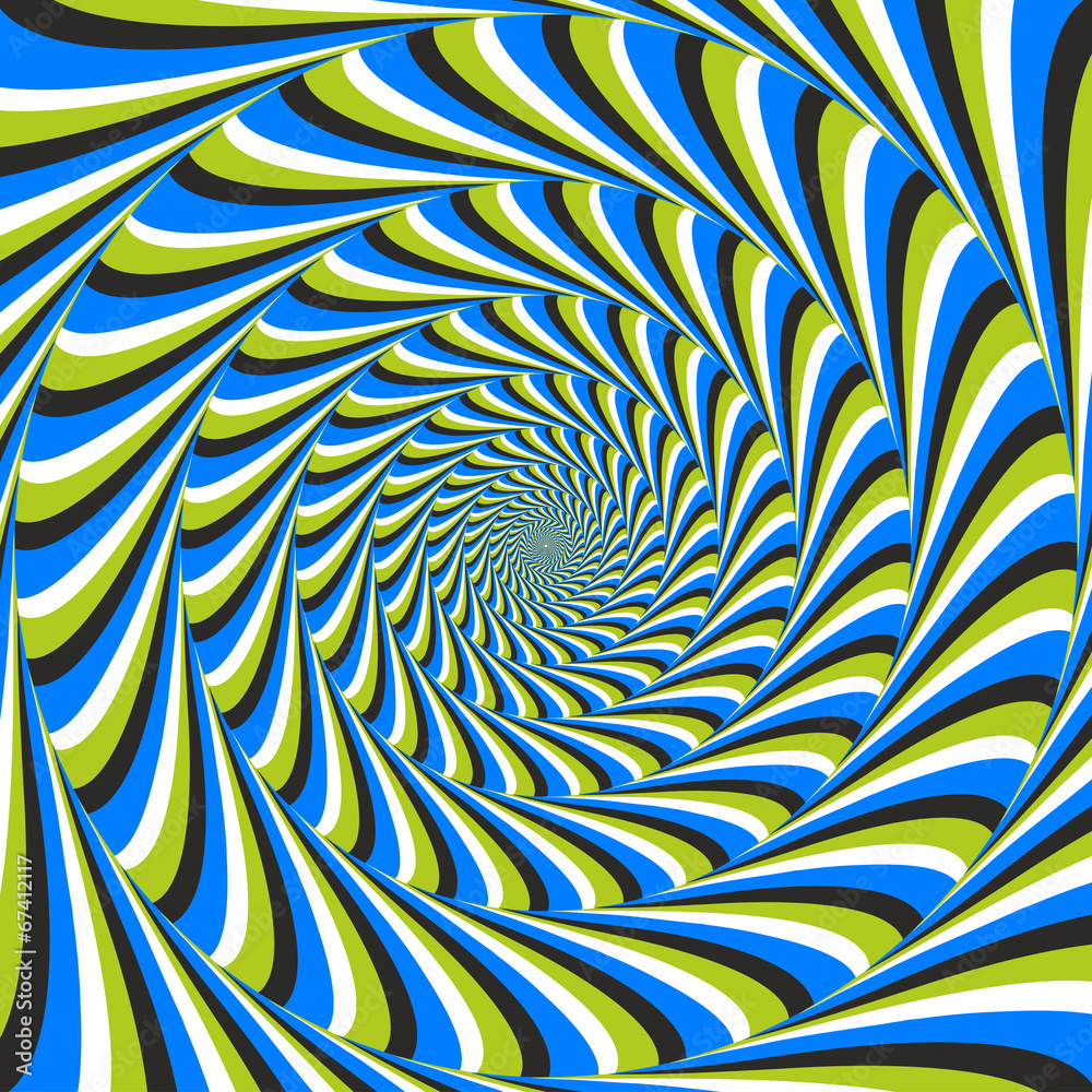 optical illusion swirl ccw Stock Vector | Adobe Stock