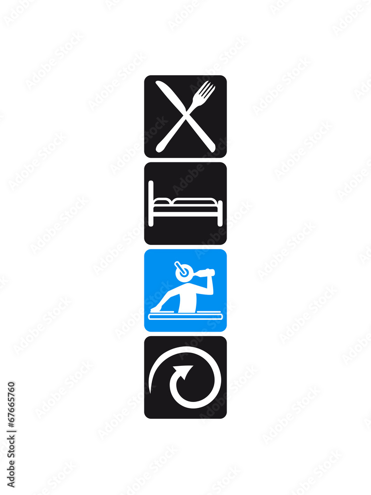 Eat Sleep Rave Repeat Logo